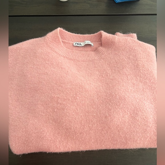 Zara | Sweaters | Zara Sweater Pink | Poshmark